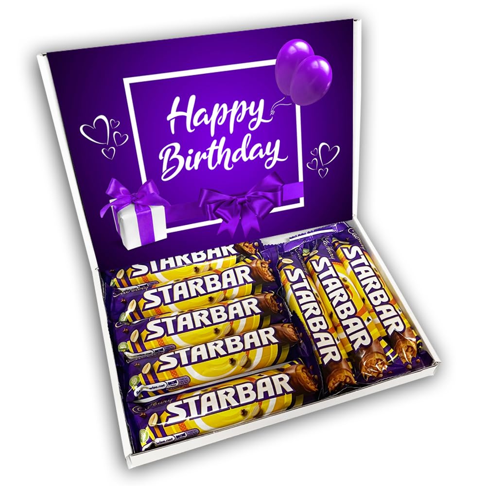 Starbar Milk Chocolate Bars Gift Box Hamper Birthday Present (BIRTHDAY ...