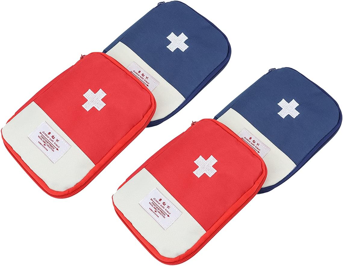 Amazon.com: AOUTACC 6 Pack Empty First Aid Bag, Mini Travel Empty First ...