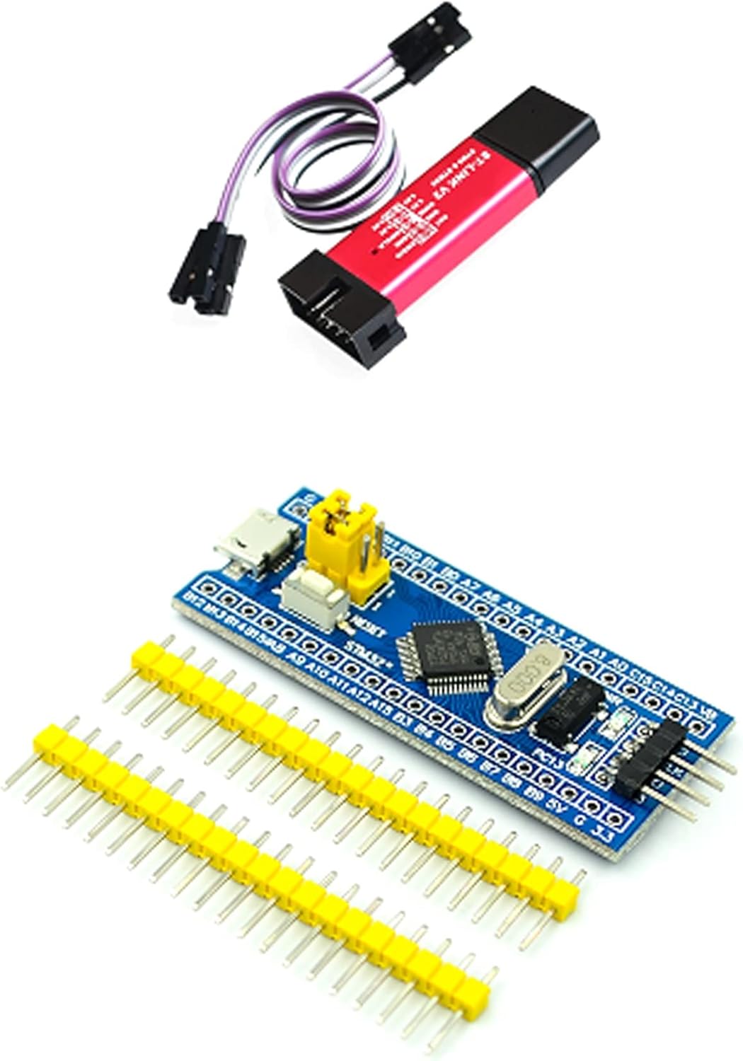 senseless ST-Link V2 Programmierung Einheit Emulator Downloader + 40Pin ...