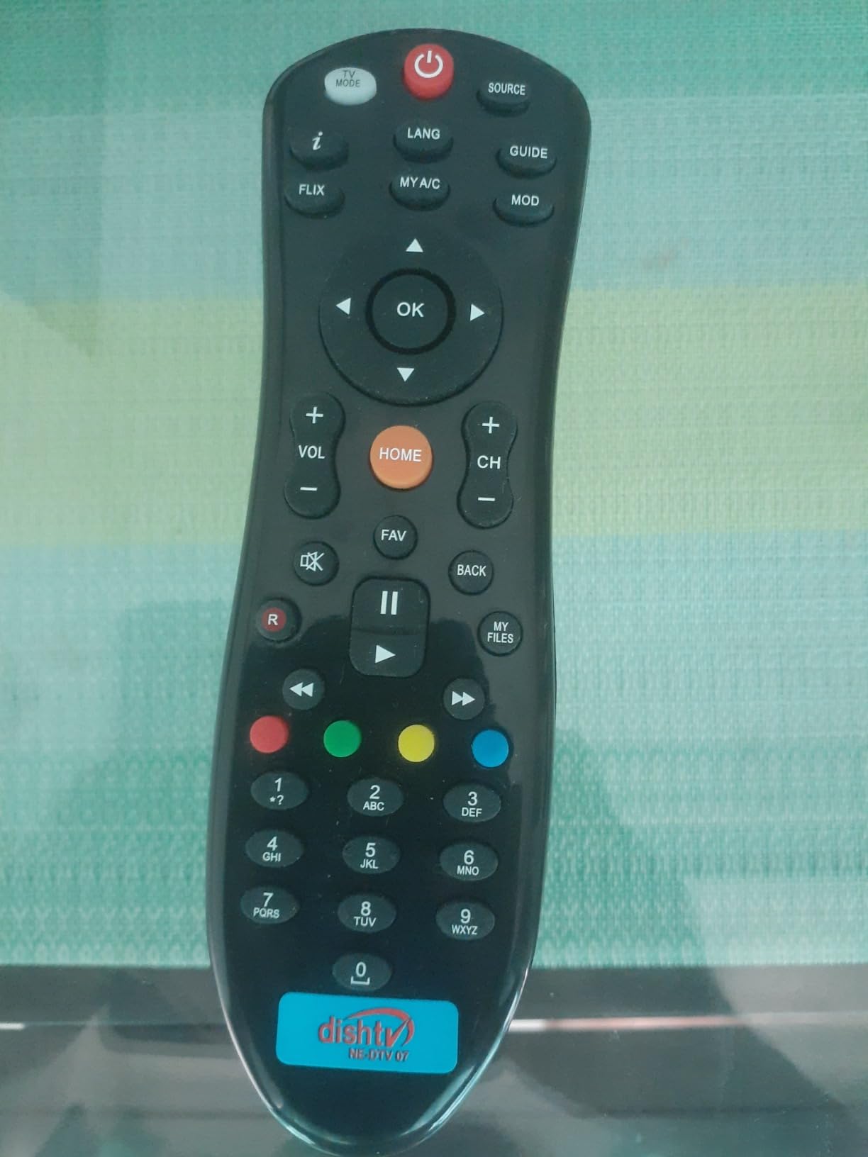 Buy 7SEVEN® Dish TV Remote Control Compatible with All Dish TV SD/HD ...