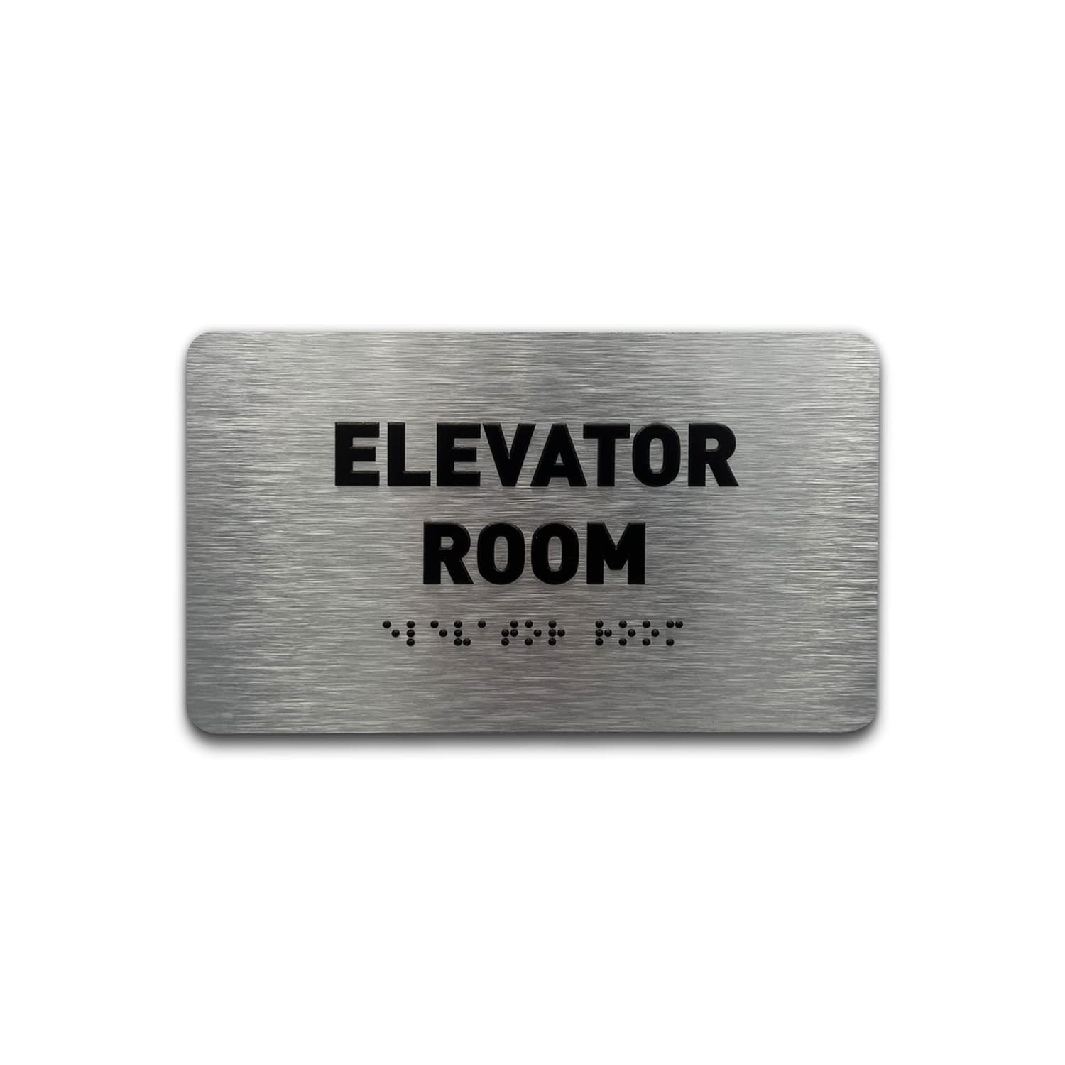 Amazon.com : Elevator Room Sign by GDS - ADA Compliant, Raised Icons ...