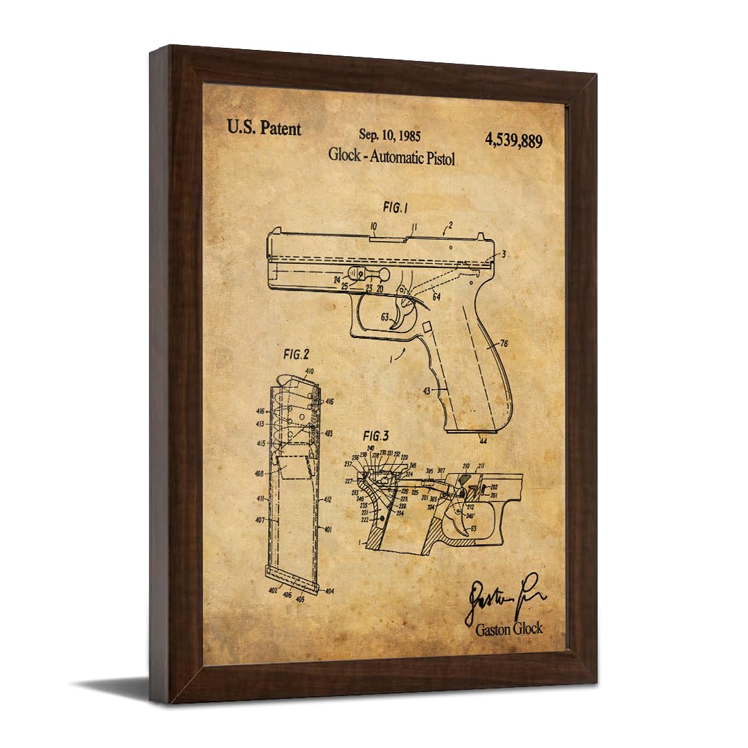 Retro Gun Art