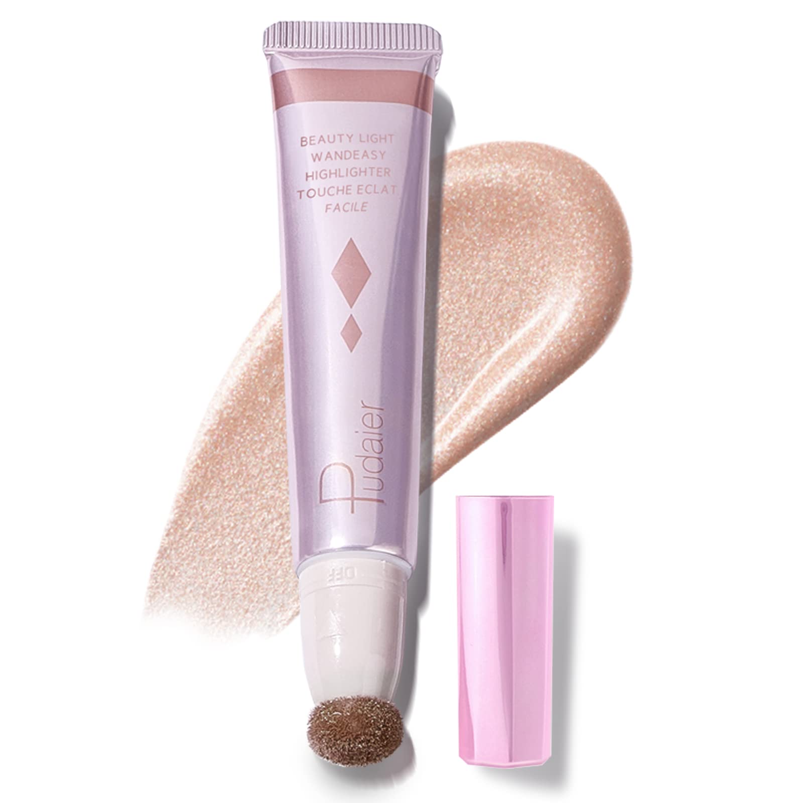 Amazon.com: Highlighter Makeup, Liquid Highlighter Beauty Wand, Long ...