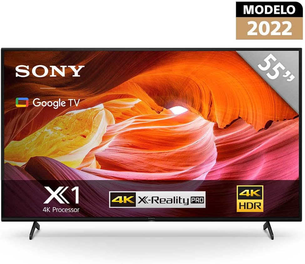 Sony Pantalla 55 Pulgadas KD-55X77L BRAVIA LED 4K UHD Smart Google TV ...