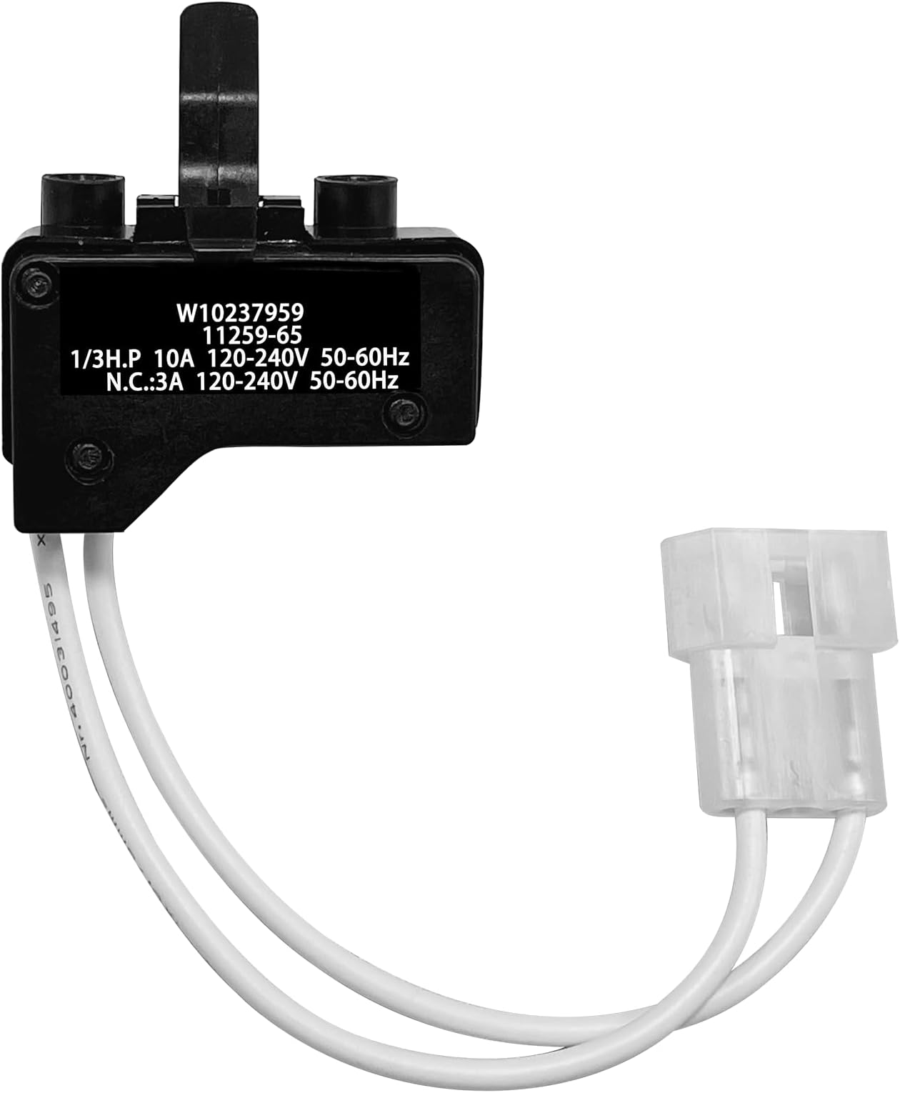 Amazon.com: WPW10237959 Dryer Door Switch for Whirlpool, Roper, Maytag ...