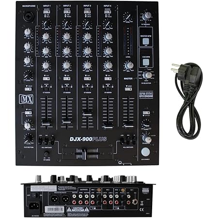MX 4 CHANNEL DJ MIXER WITH BPM : Amazon.in: Musical Instruments