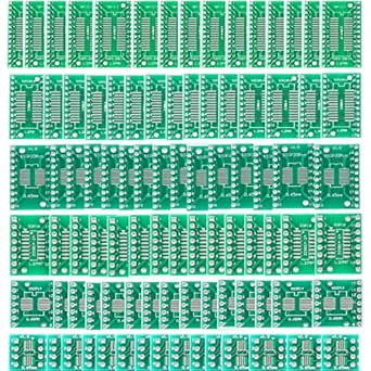 90PCS PCB Set SMD to DIP Adapter Double Sided PCB Converter Board ...