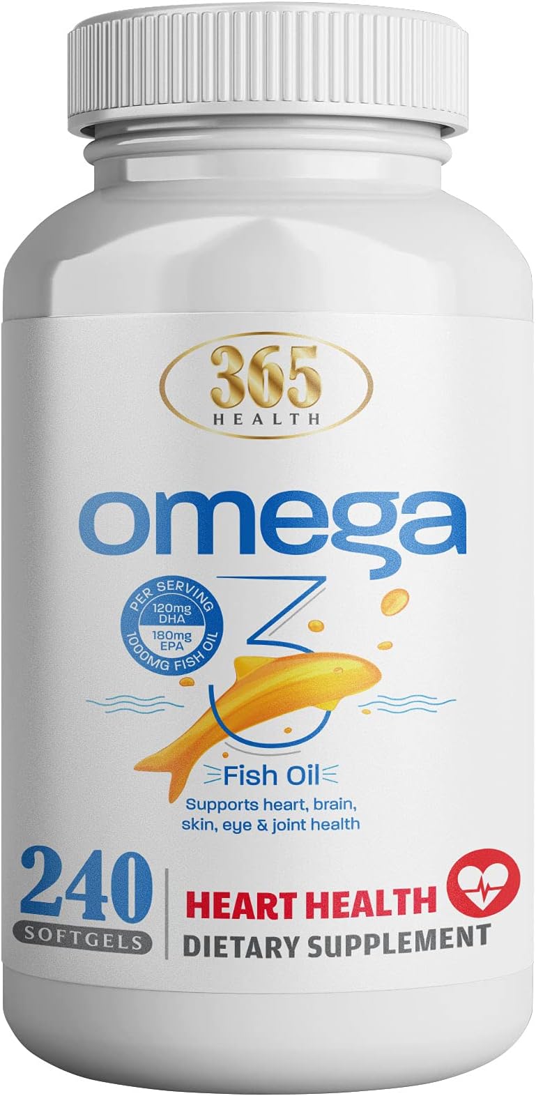 Amazon.com: 21st Century Fish Oil 1000 mg Softgels, 300 Count : Health ...