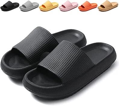 Calish Badeschuhe Herren Damen Cozislides Original Slippers Cloudyzz ...