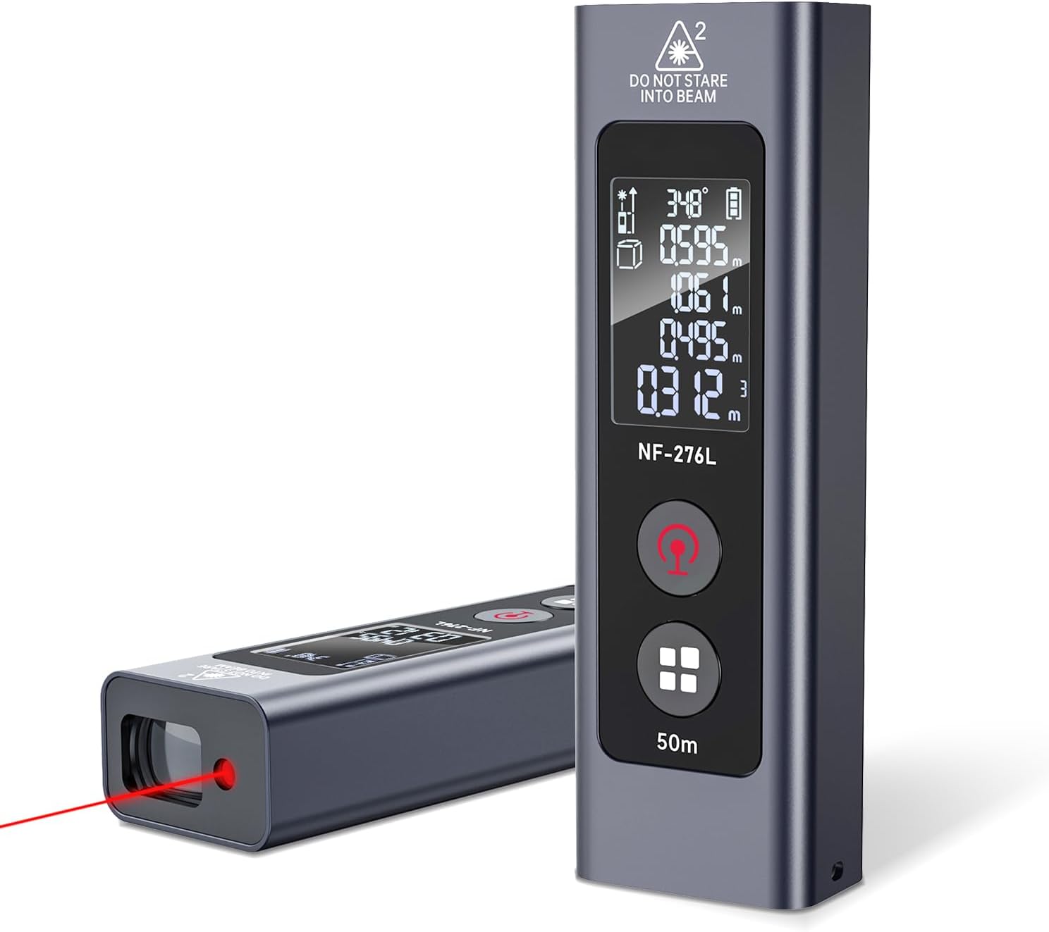 Laser Measurement Tool 50M/165Ft, Digital Laser Distance Meter with ...