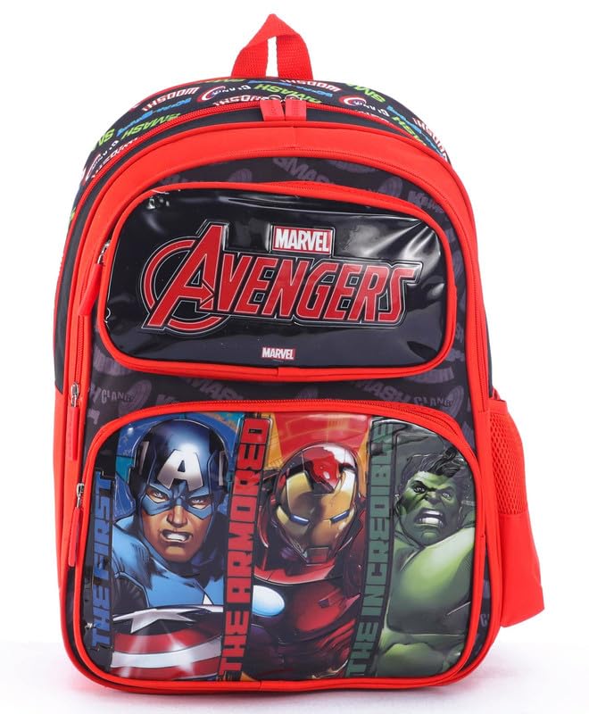 Buy STRIDERS 18 inches Avengers School Bag A Playful Companion for ...