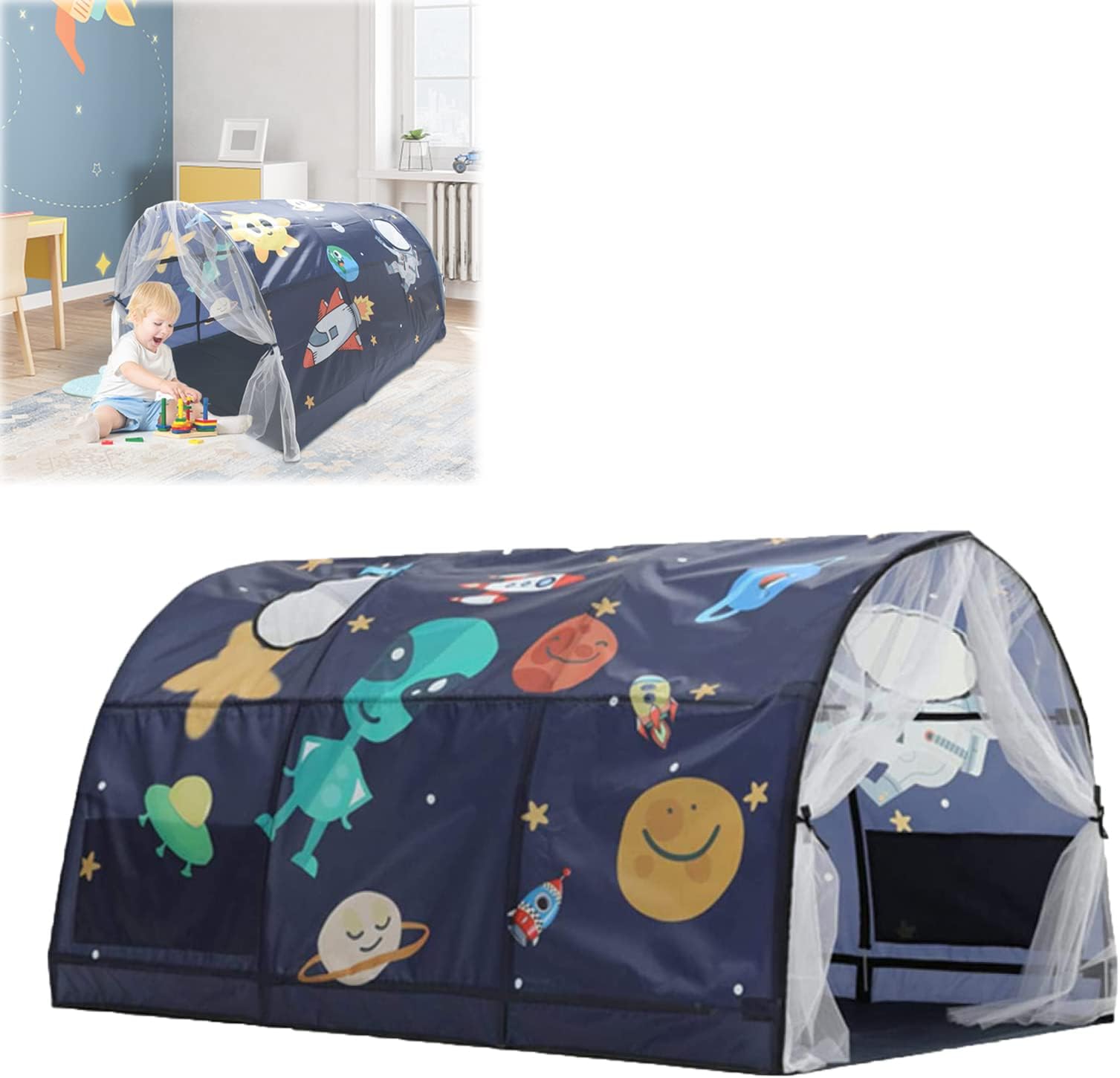 Worlds Apart Marvel Avengers Kids Single Over Bed Fabric Tent by ...