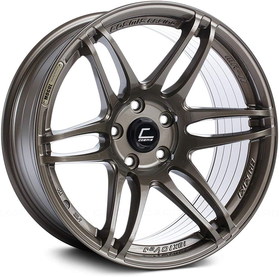 Amazon.com: Cosmis Racing MRII 18x10.5 +20mm 5x114.3 Bronze Rim Wheel
