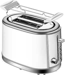 Amazon.com: Strong Toaster,Toaster 2 Slice with Extra-Wide Slot ...