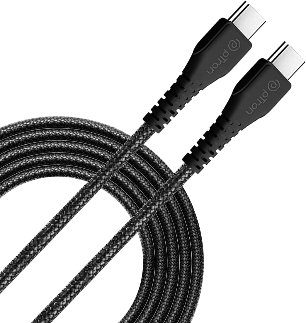 pTron Solero Braid 60W Type C Fast Charging Cable 1.5m for Samsung ...
