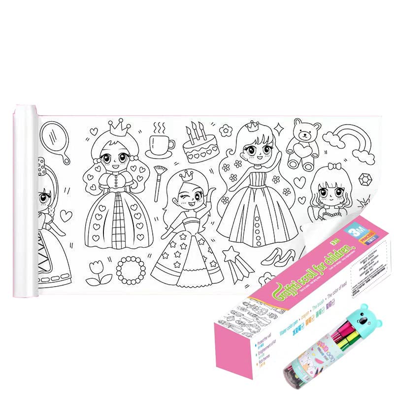 Buy 1PC Children's Drawing Paper Roll,Drawing Paper Roll,Large Coloring ...
