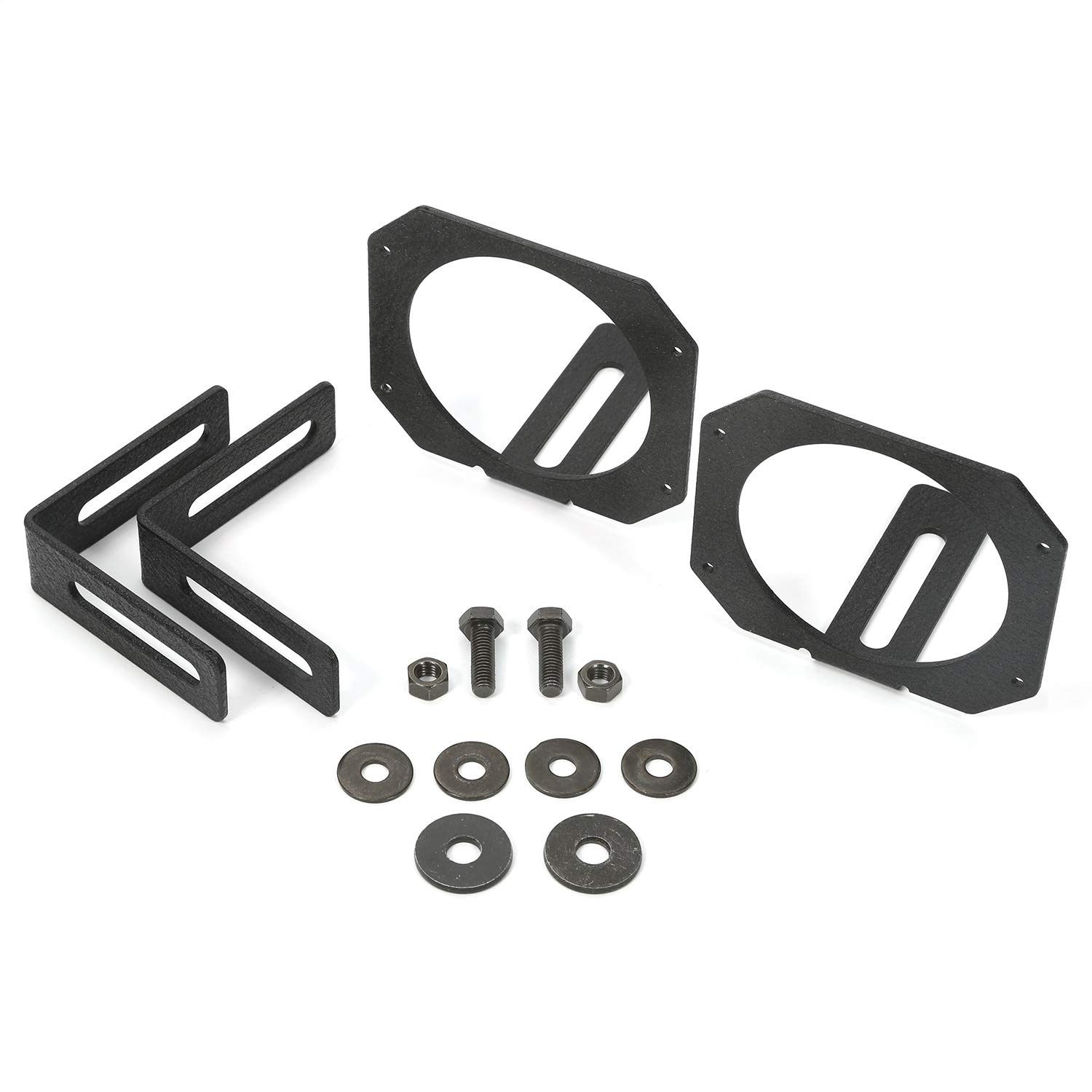 Snapklik.com : Rugged Ridge Light Mounting Brackets For Jeep Wrangler ...