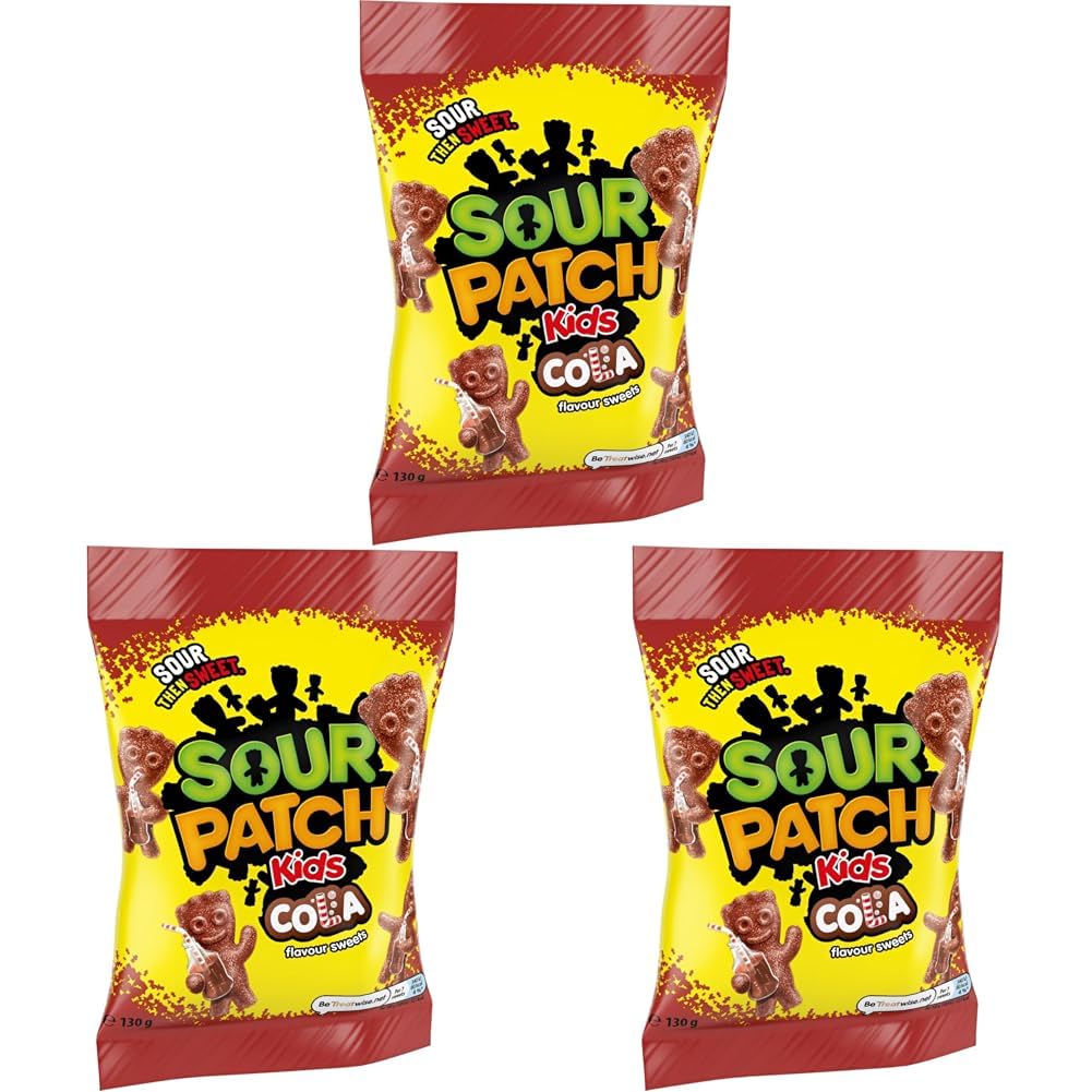 Sour Patch Kids Cola 130g (Pack of 3) : Amazon.co.uk: Grocery