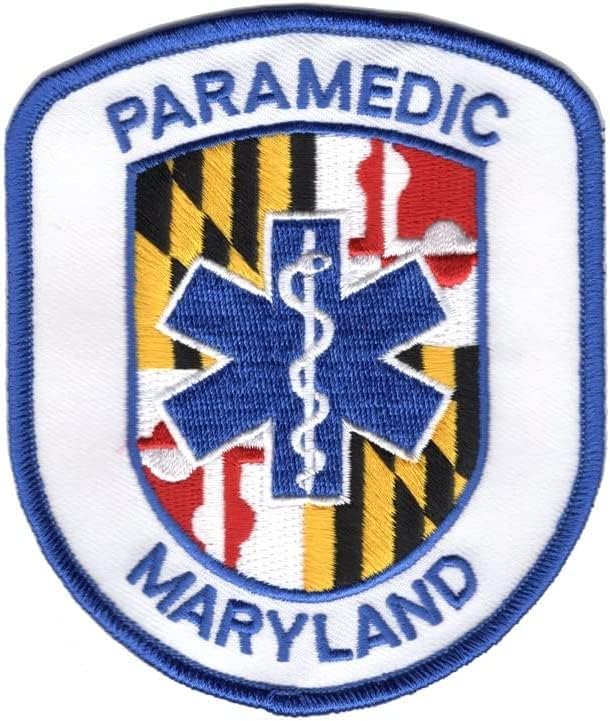 Amazon.com: Maryland Paramedic Patch EMS MD EMT Medical Medic Rescue ...