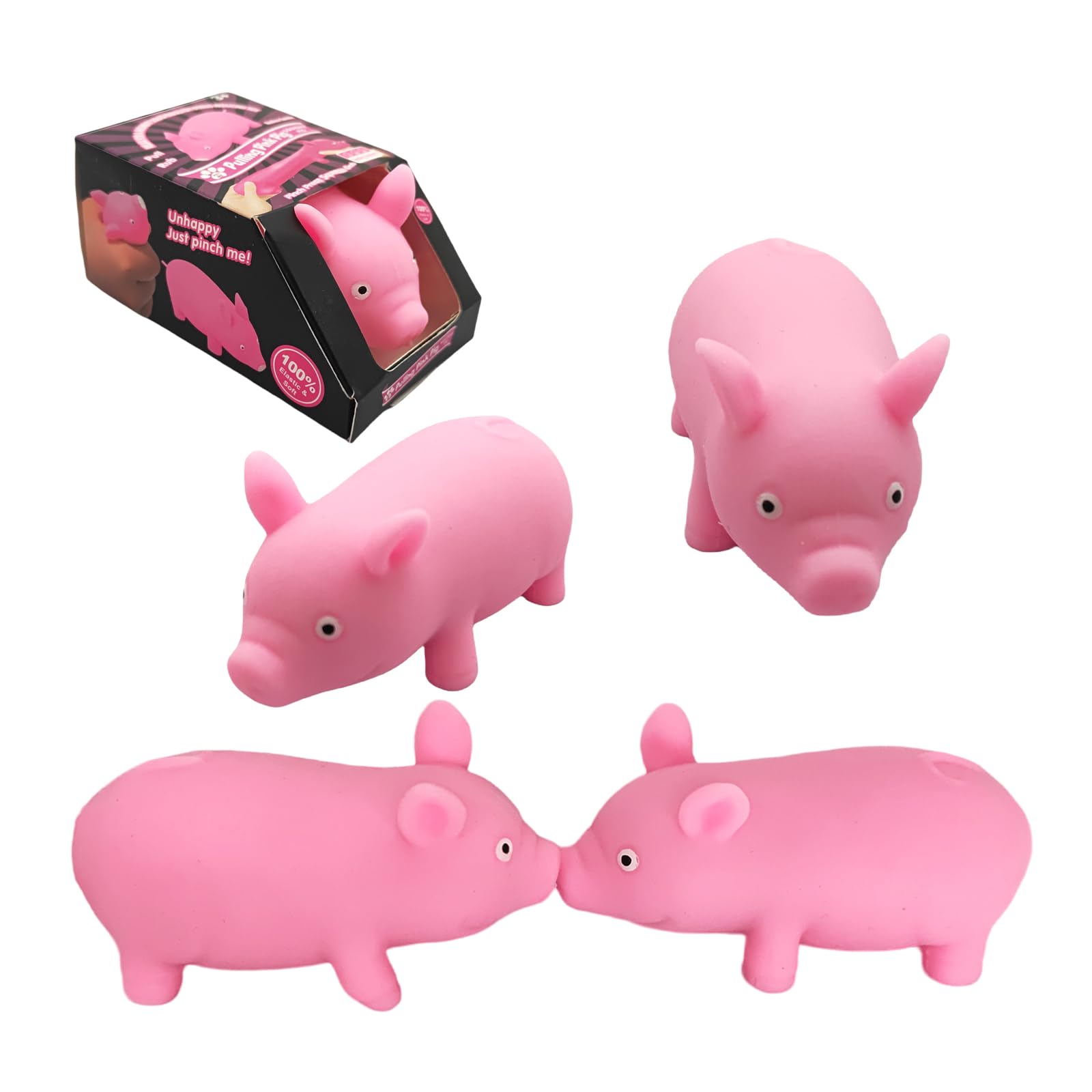 Snapklik.com : ZHEBAG Cute Pink Pig Stress Toys, Cute Animal Squishy ...