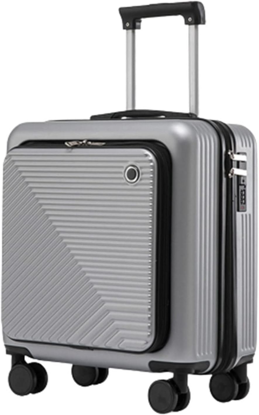 Amazon | [Cariyier] スーツケース キャリーケース 機内持ち込み 30L フロントオープン キャリーバッグ TSAロック搭載 フロントポケット ファスナー式 超軽量 小型 耐 ...