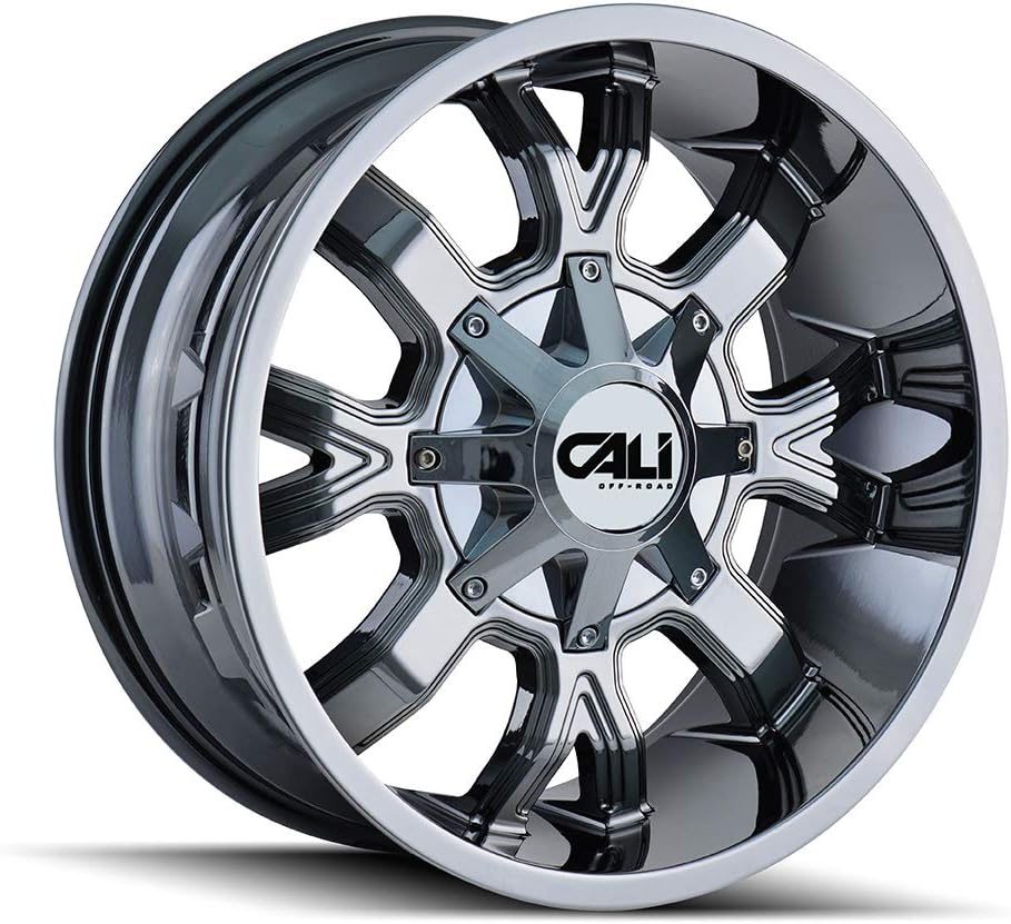Amazon.com: CALI Off Road Dirty (9104) Chrome: 22x10 Wheel Size; 6-135/ ...