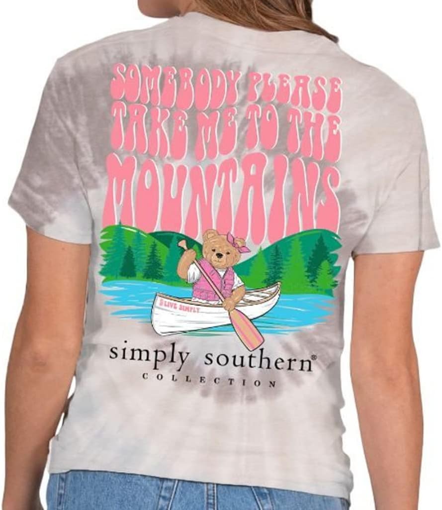 Simply Southern Somebody Please Take Me to The Mountains - Bear - Adult ...