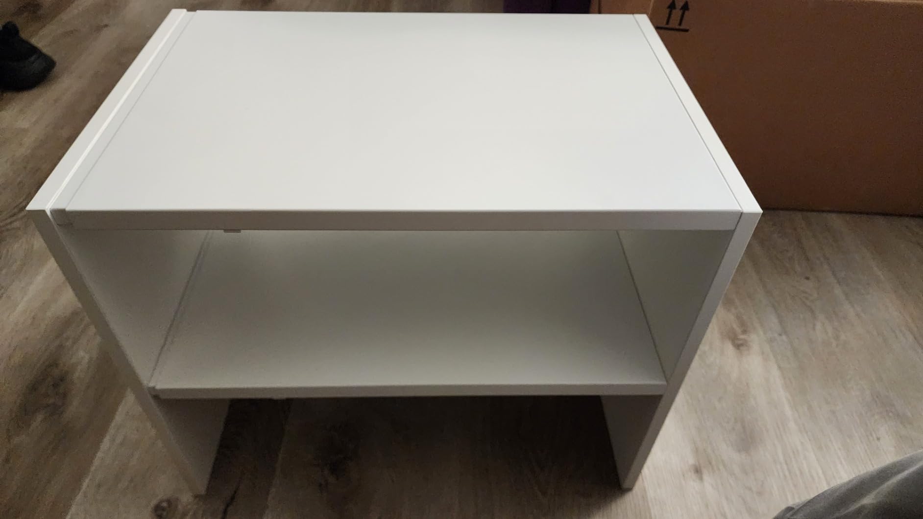 Amazon.com: 2-Tier Small Shoe Rack Organizer for Closet, White ...