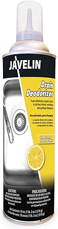 Amazon.com: Javelin Drain Deodorizer | Foaming Garbage Disposal Cleaner ...