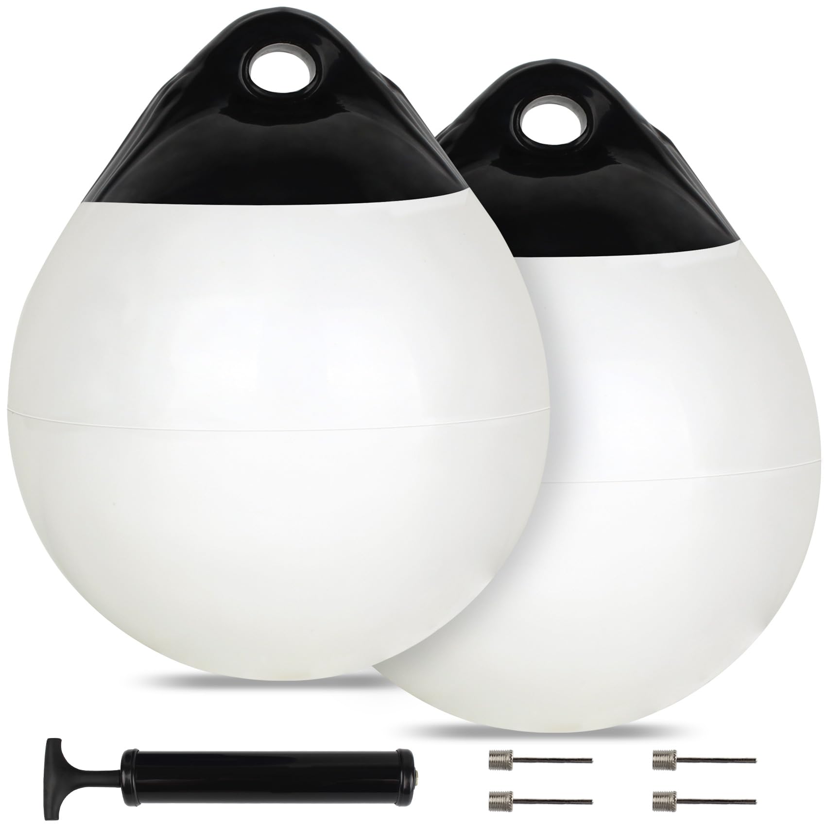Snapklik.com : VEITHI 2 Pack 15 X 18 In White Mooring Buoy Boat Buoy ...