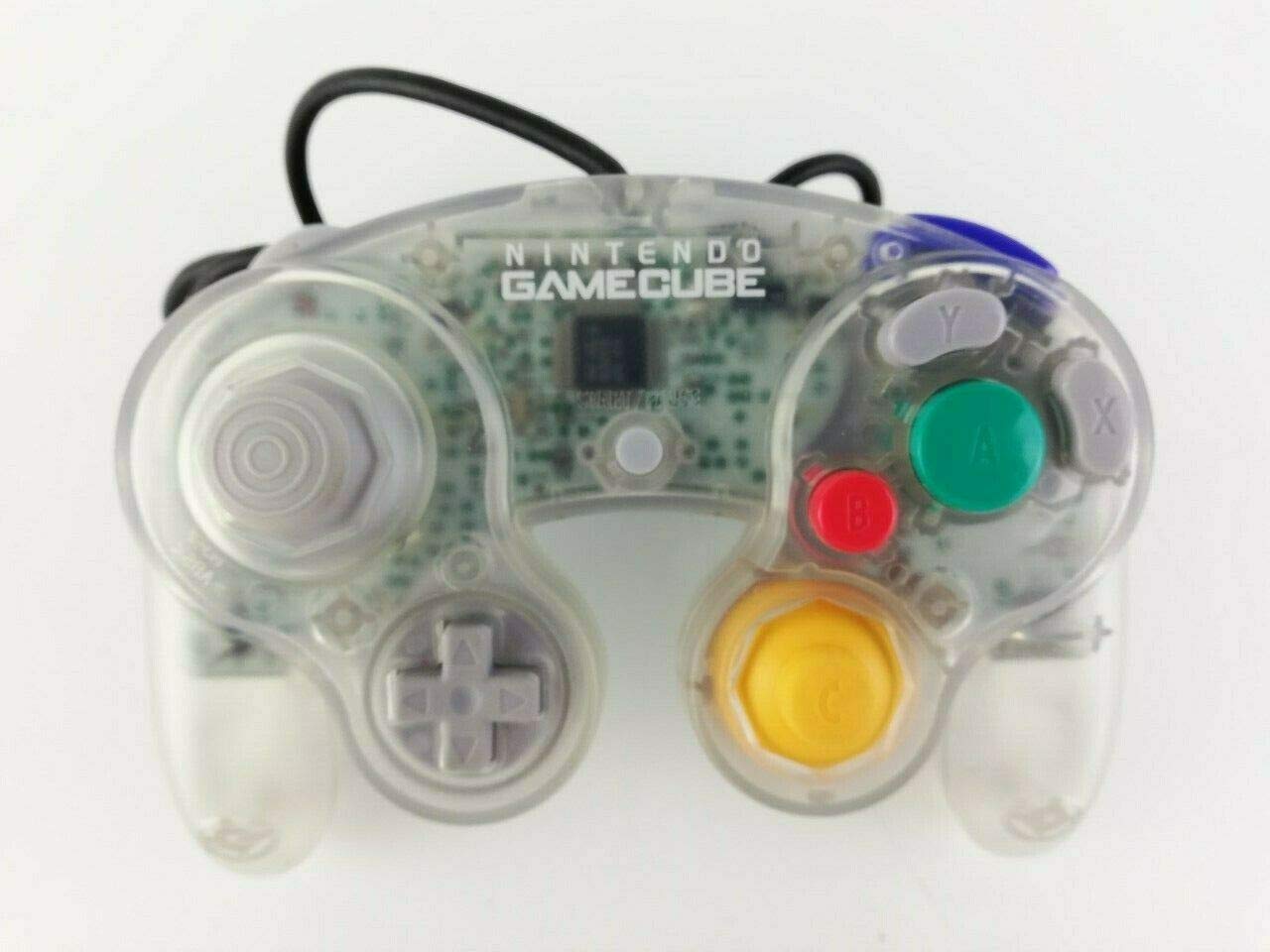 Amazon.com: Official Nintendo Gamecube Controller Clear : Video Games