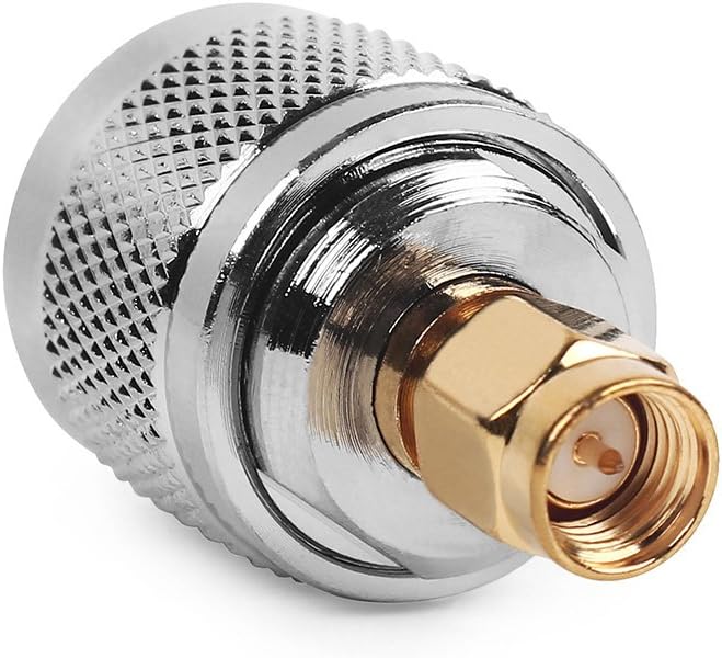 Amazon.com: Phonetone N Male to SMA Male Plug Jack Center RF Adapter Coaxial Cable Connector ...