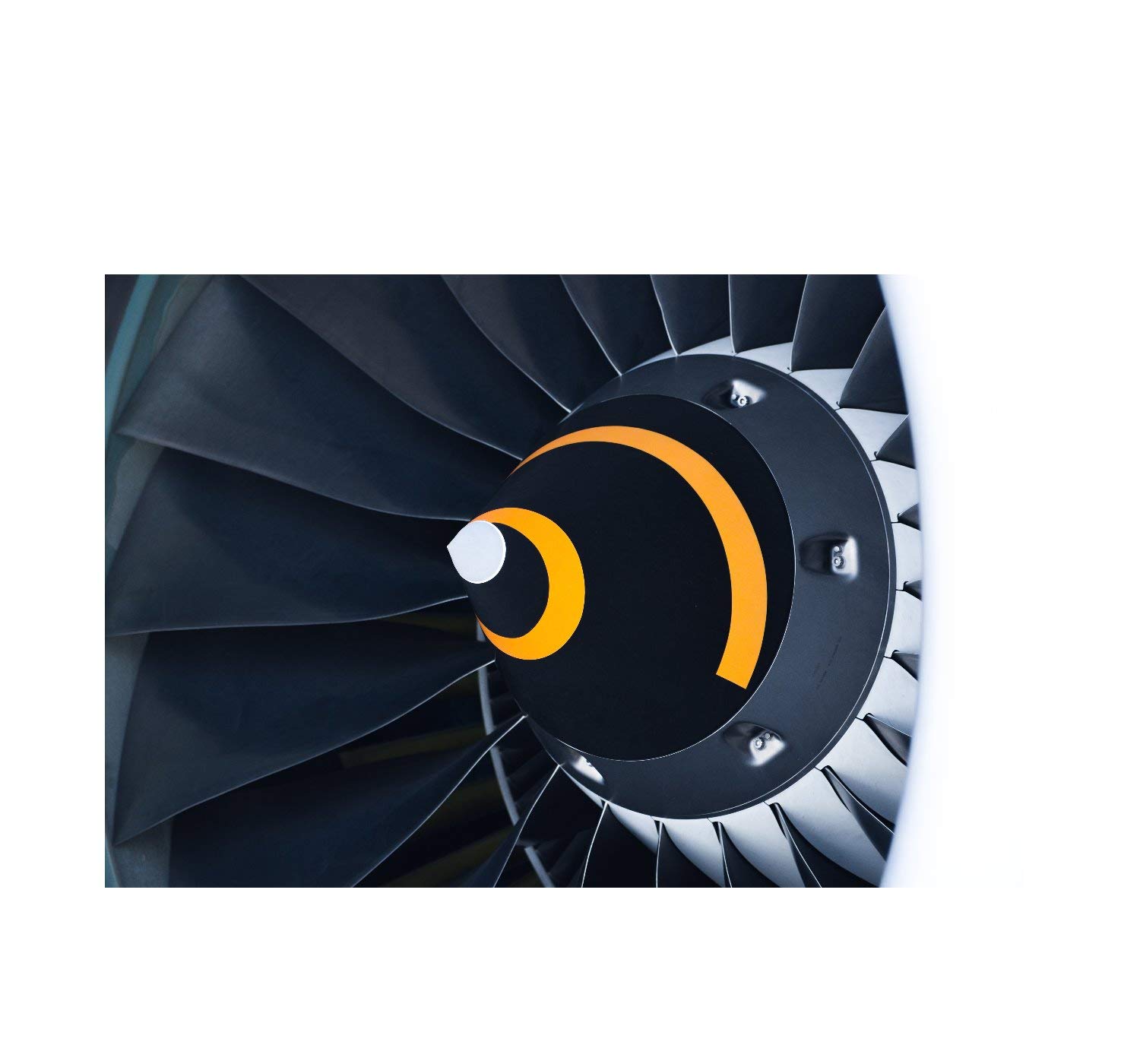 pilot18 Jet Engine A3 Sized Vinyl Laminated self Gum Poster with ...