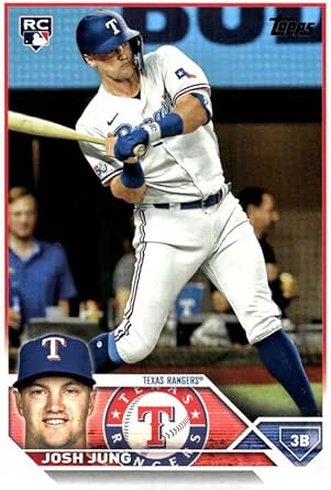 Amazon.com: 2023 Topps #529 Josh Jung Texas Rangers (RC - Rookie Card ...