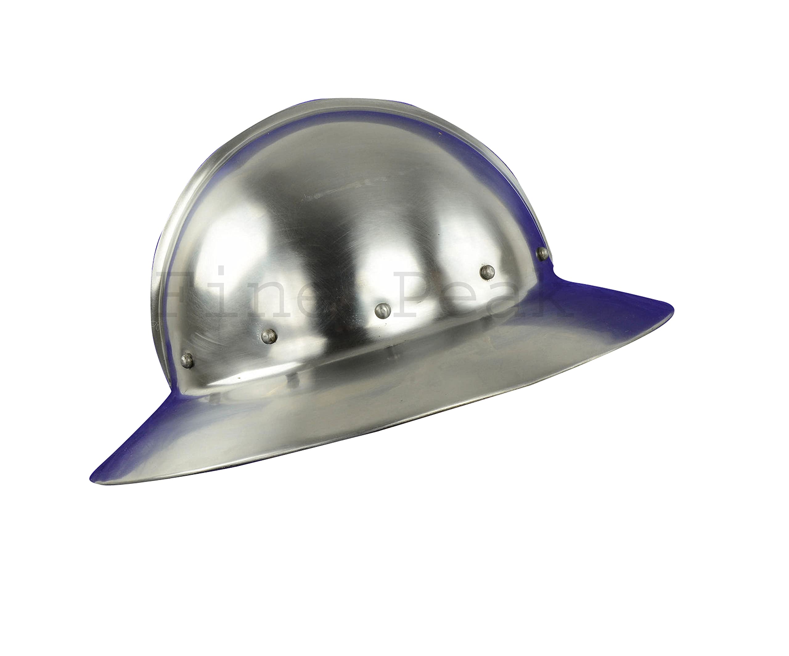 Buy Fine PeakMedieval Kettle Hat Helmet, FNP101, 18 Gauge Steel, Inner ...