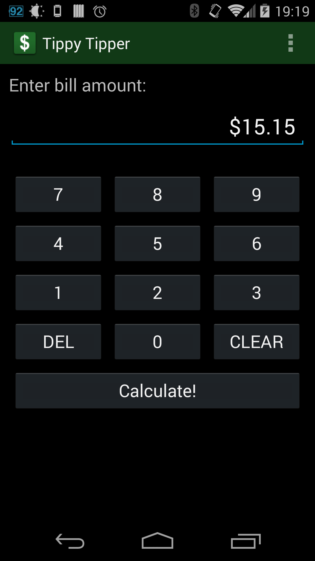 Tippy Tipper (Tip Calculator) - App on Amazon Appstore