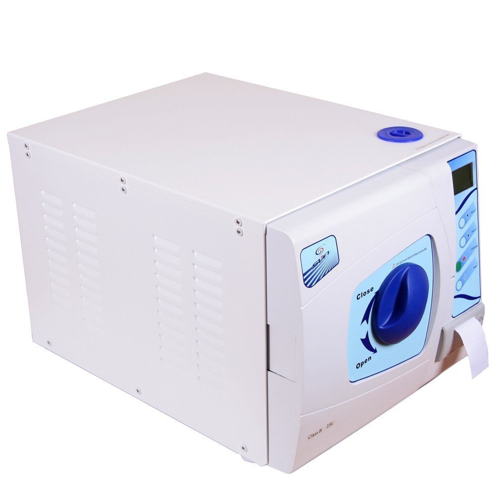 23L Medical Surgical Dental Steam Autoclave Sterilizer 23 Liters with ...