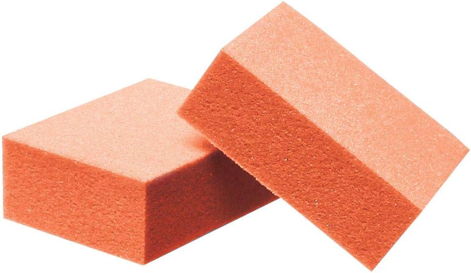 Amazon.com: ForPro Mini Buffing Block, Orange, 100/180 Grit, 1000-Count ...