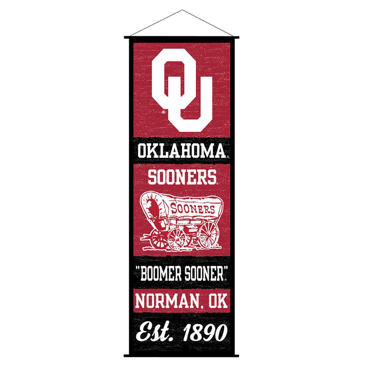 Amazon.com : Oklahoma Sooners Banner and Scroll Sign : Sports & Outdoors