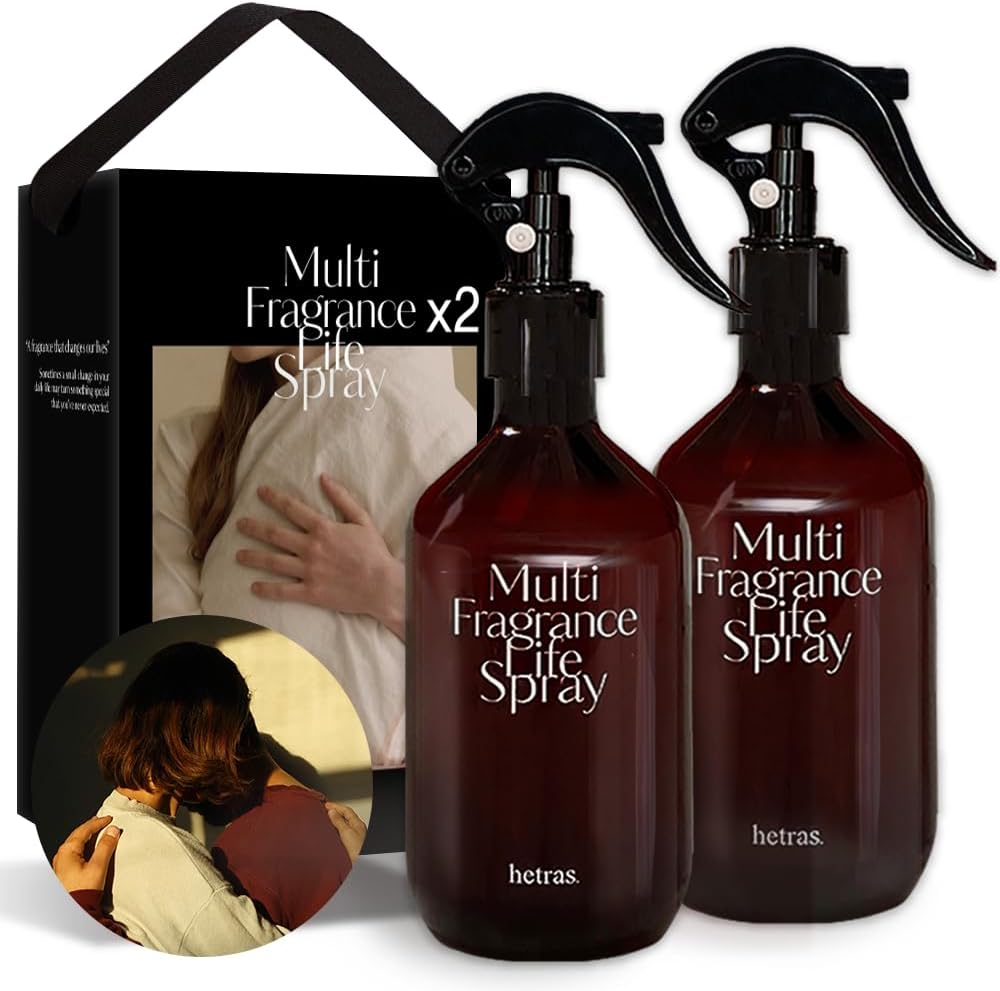 Amazon.com: hetras Multi Fragrance Life Spray 10.14 fl oz x 2 Pack ...