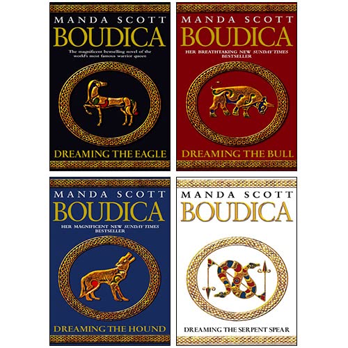 Boudica Trilogy Collection 4 Books Set By Manda Scott (Dreaming The ...