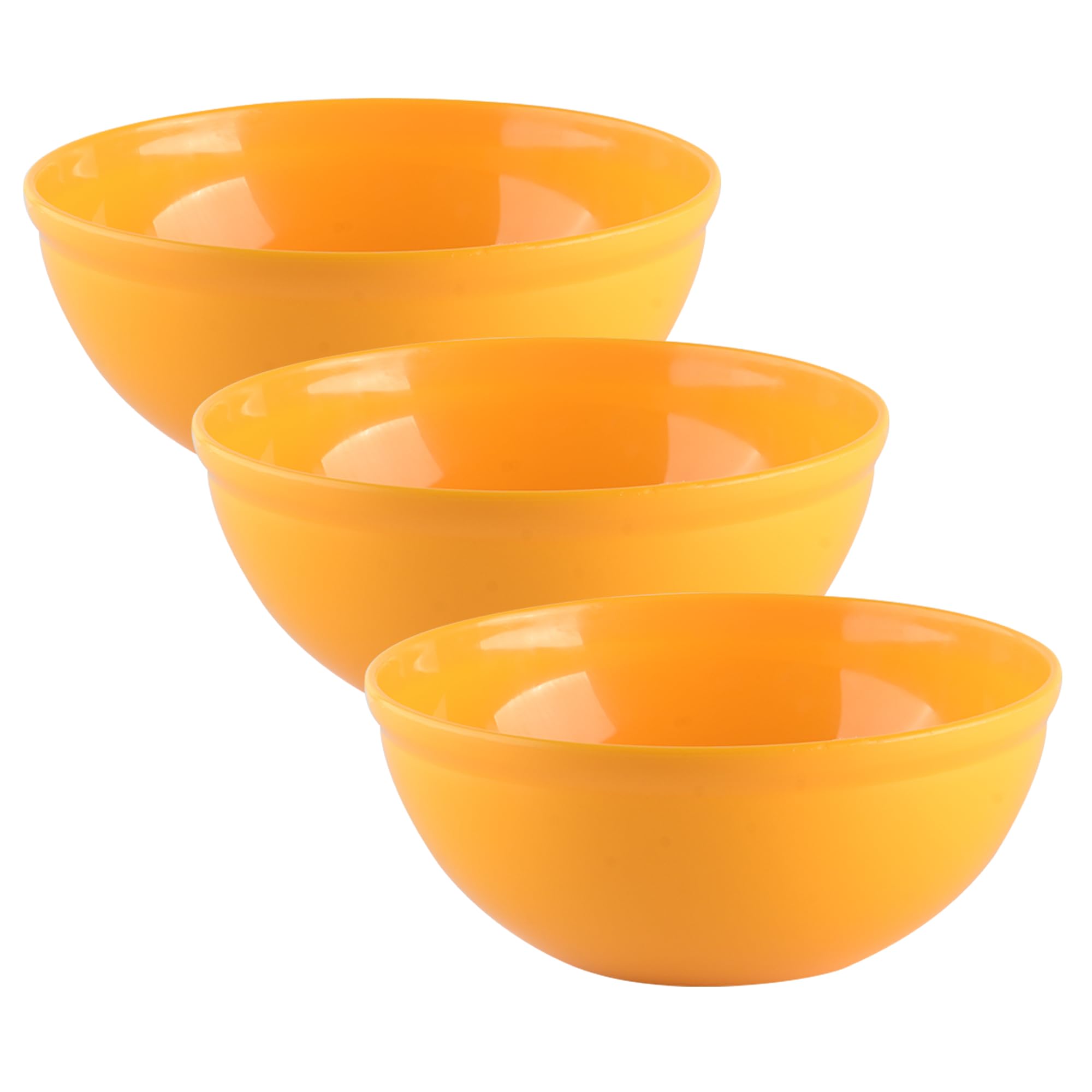 Kuber Industries Pack of 3 Bowls | Bowls for Serving Food | Plastic ...