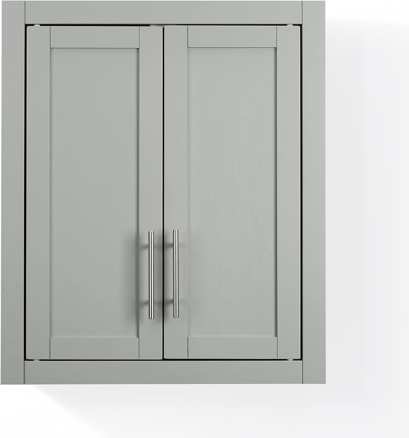 Amazon.com: Crosley Furniture Savannah Wall Cabinet, Gray : Home & Kitchen