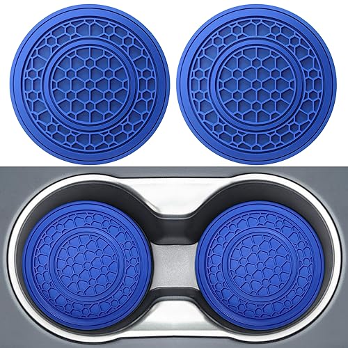 Snapklik.com : Auprite Non-Slip Anti Dust Mats - 2 Pack Dark Blue 2.75 ...