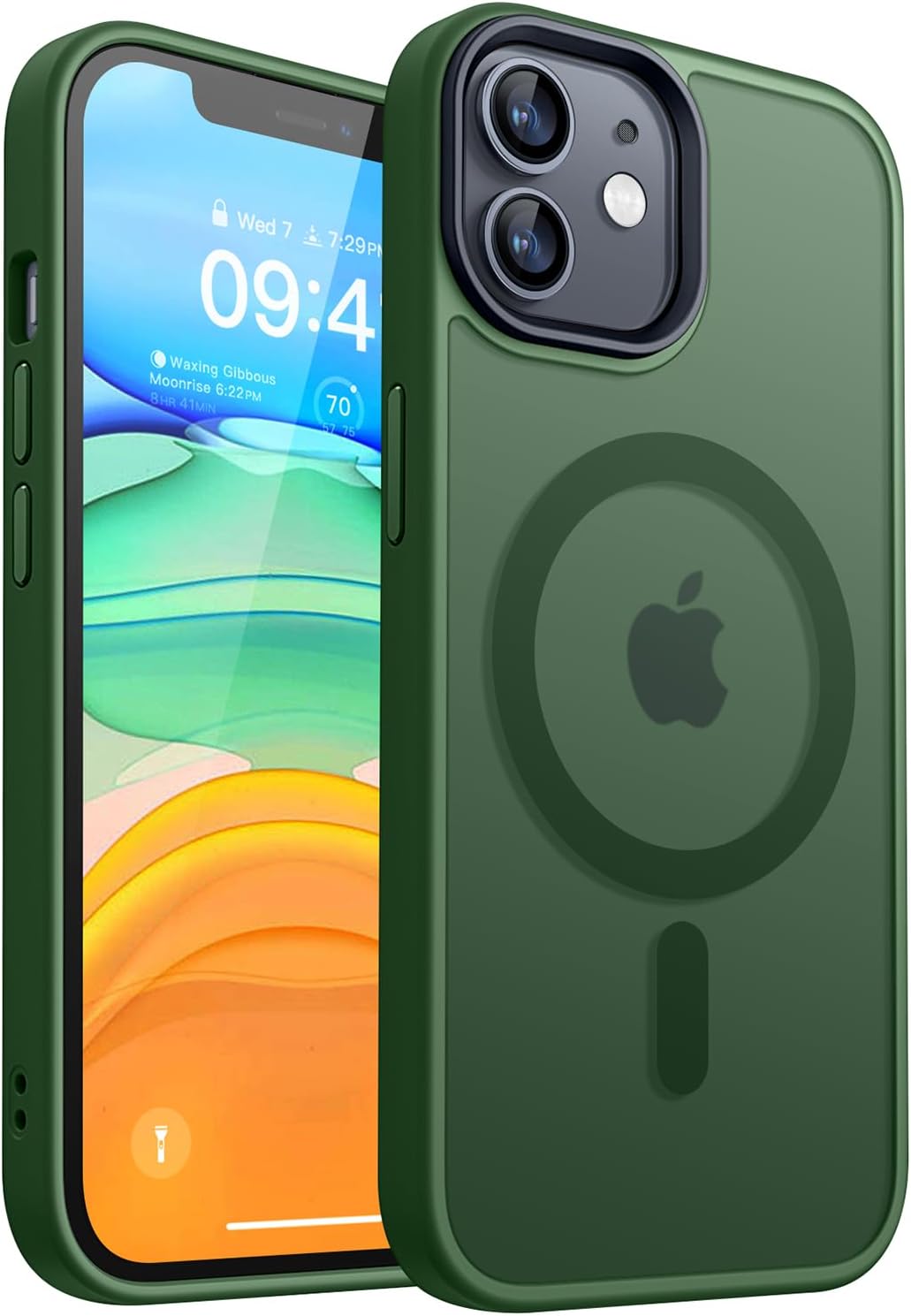 CANSHN Magnetisches Hülle Kompatibel mit iPhone 11 Kompatibel mit ...