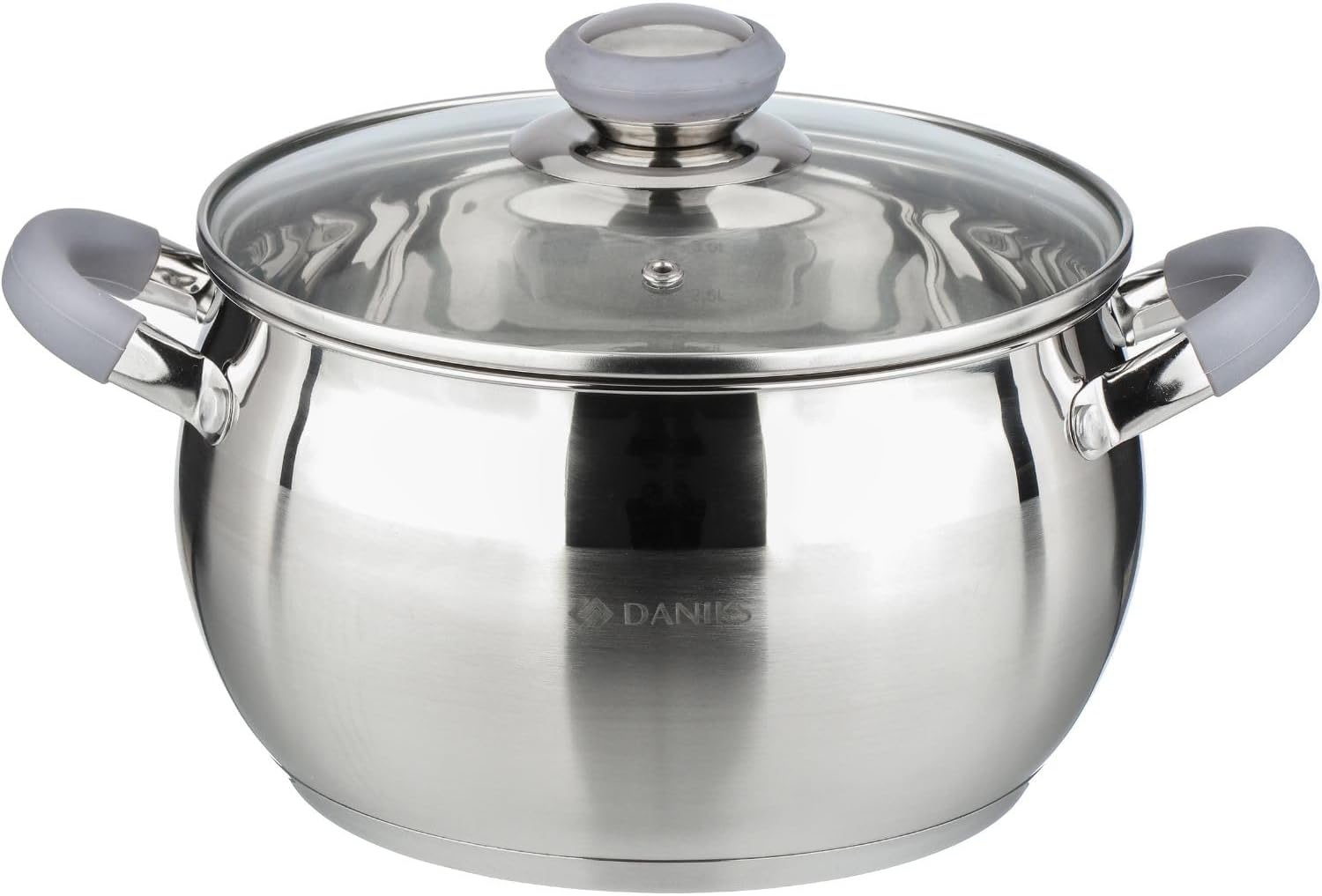 Amazon.com: LILEER 5.4 Quart Stainless Steel Stock Pot with Lid, Noodle ...