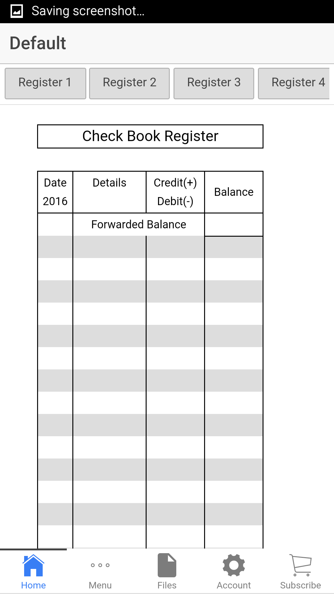 Pocket Checkbook - App on Amazon Appstore