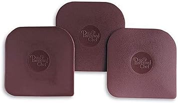 Amazon.com: Pampered Chef Nylon Pan Scrapers Set of 3 in Brown: Home ...