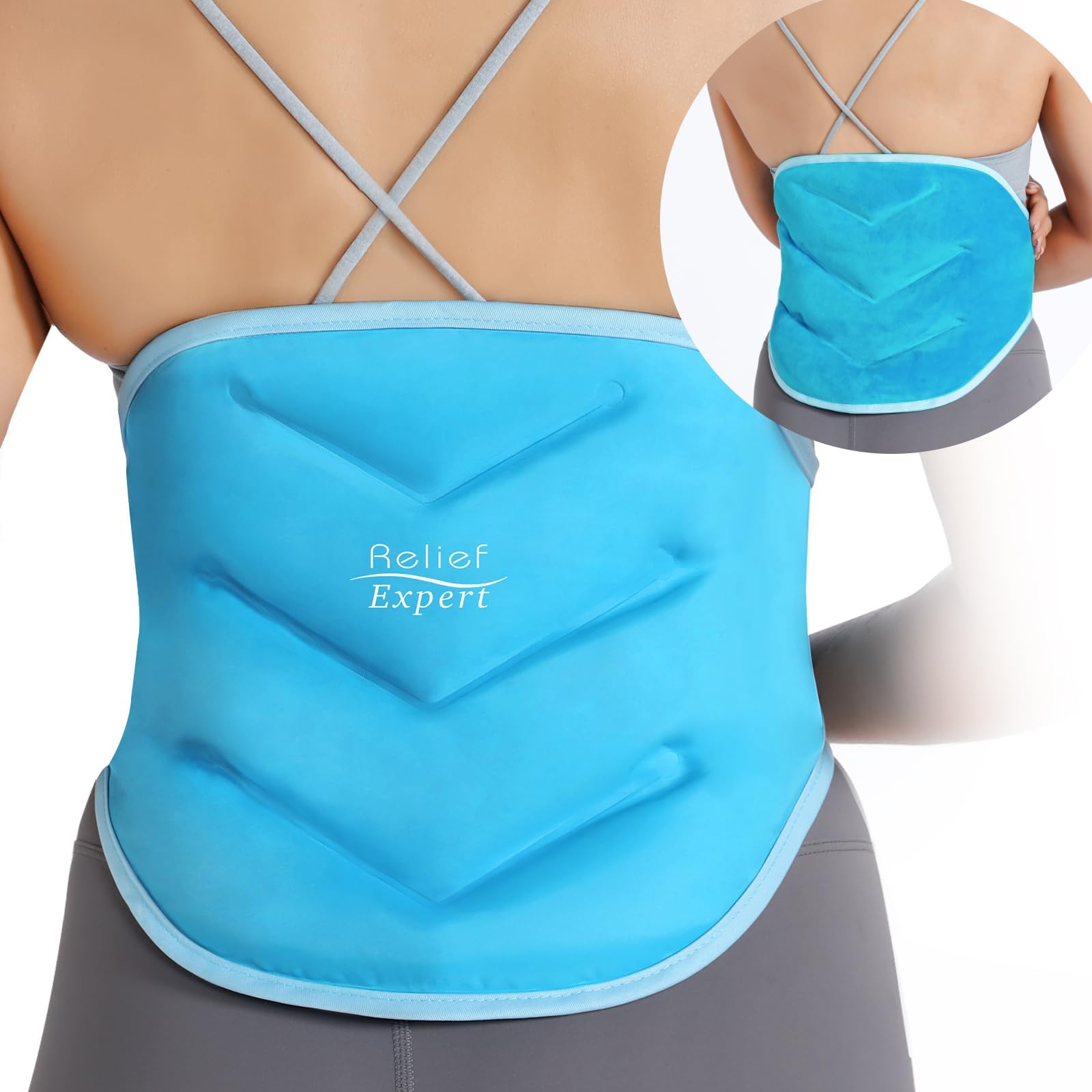 Amazon.com: Relief Expert Reusable Ice Pack Wrap - Cold Compress for ...