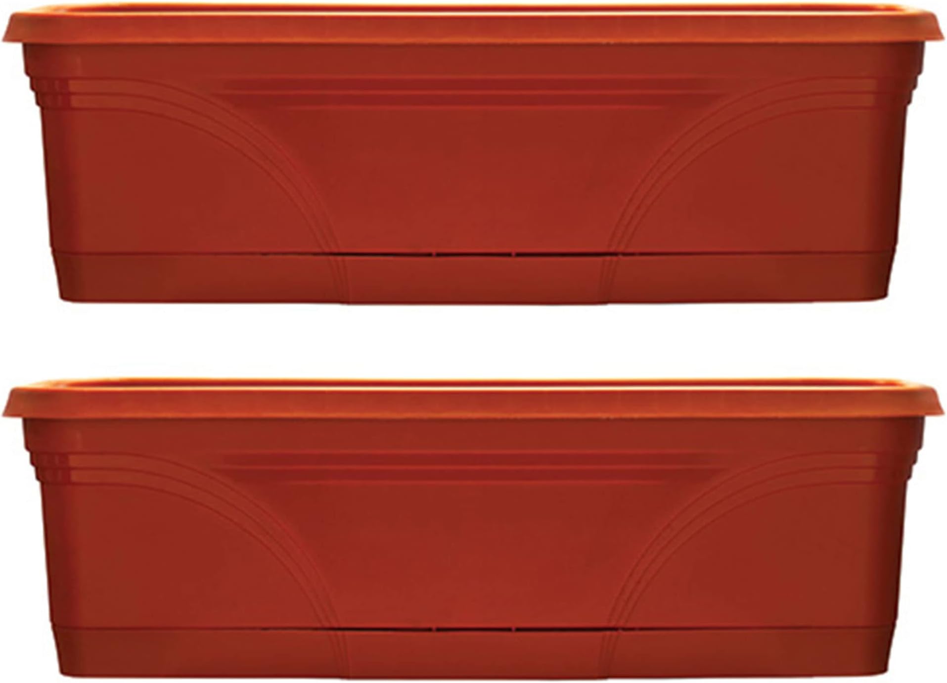 Amazon.com : Kinsman 36" Side Planting Window Box & Liner Set : Patio ...